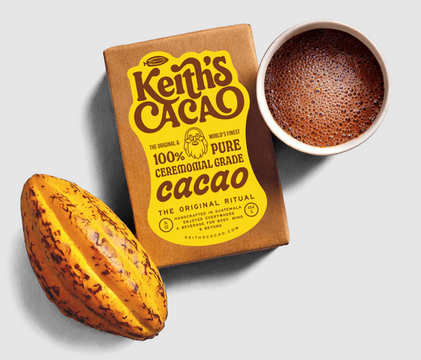 Keith's Cacao 100% Pure Ceremonial Grade Cacao - 16oz/454g bar – Re ...