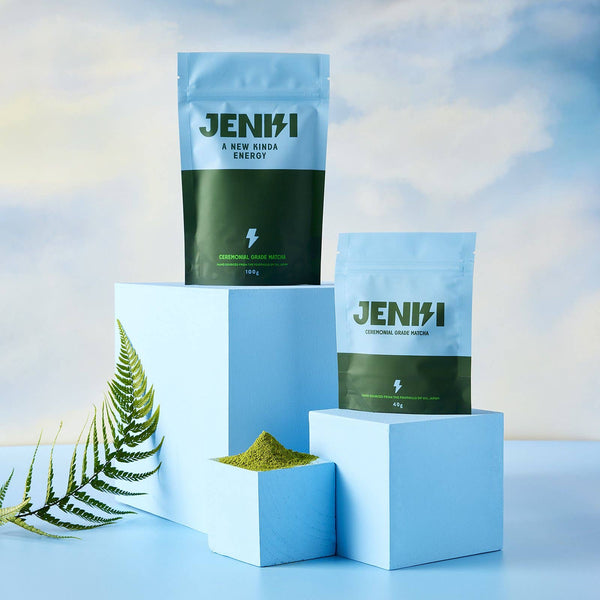 JENKI - Ceremonial Grade Matcha Pouches 100g – Re:Mind Studio